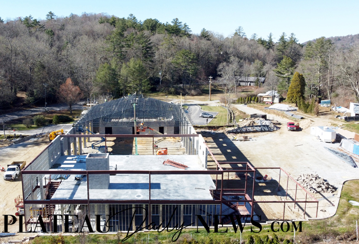 Trusses raised into place at new HFR station | Plateau Daily News